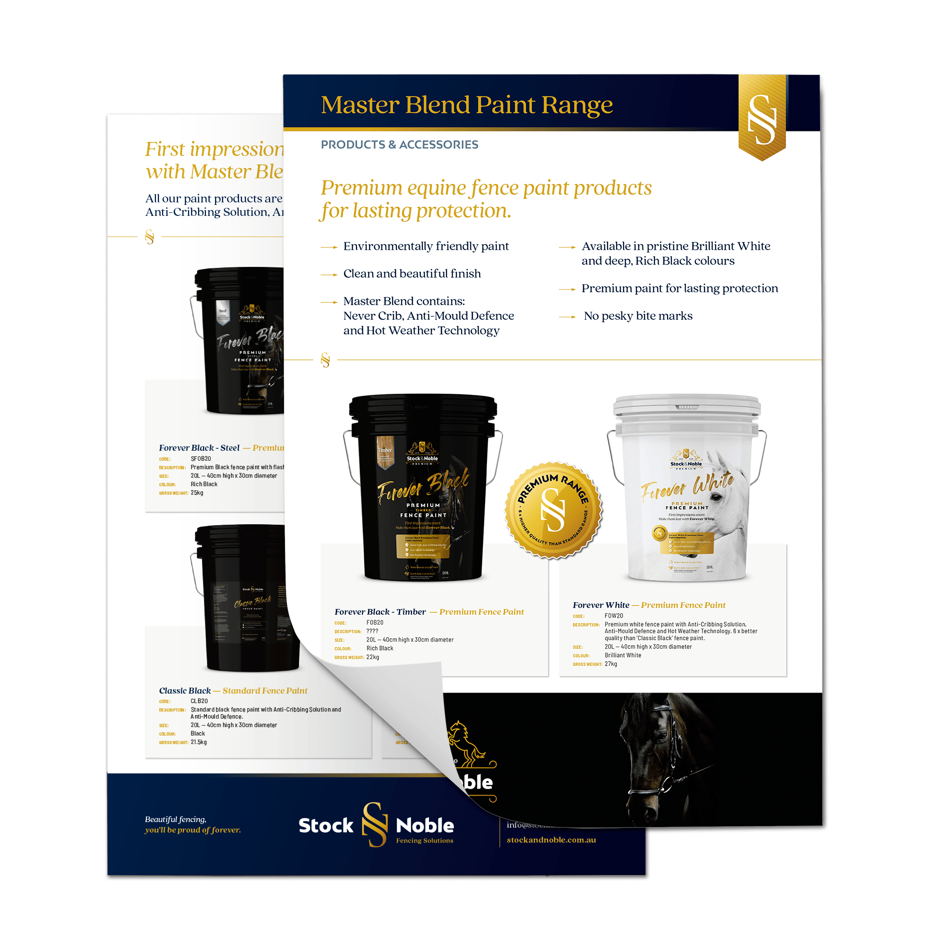 Master Blend Fence Paint | Colored Fence Paint | Stock and Noble